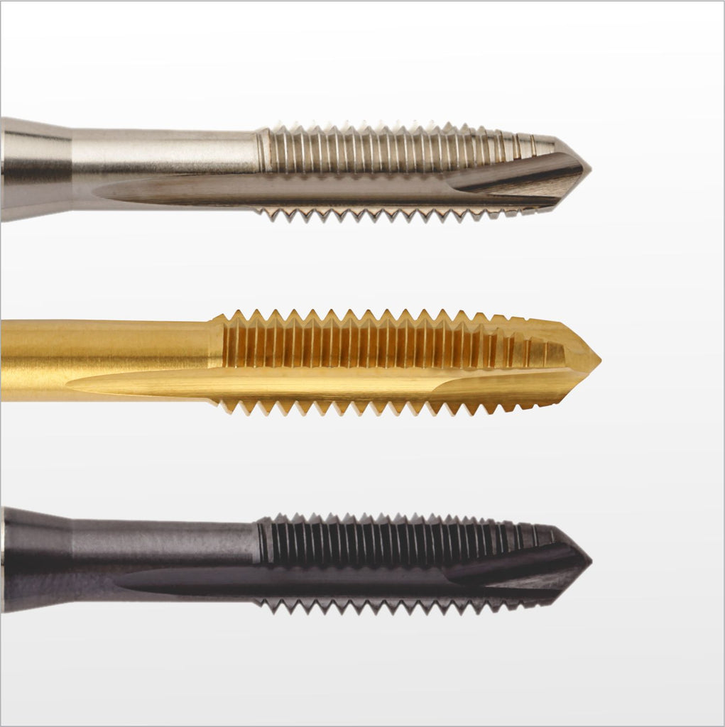 Pipe Tap DIN5156/ISO529 Form 'B' HSS-E Bright/TiN/TiCN Size: 1/8" - 3 ...